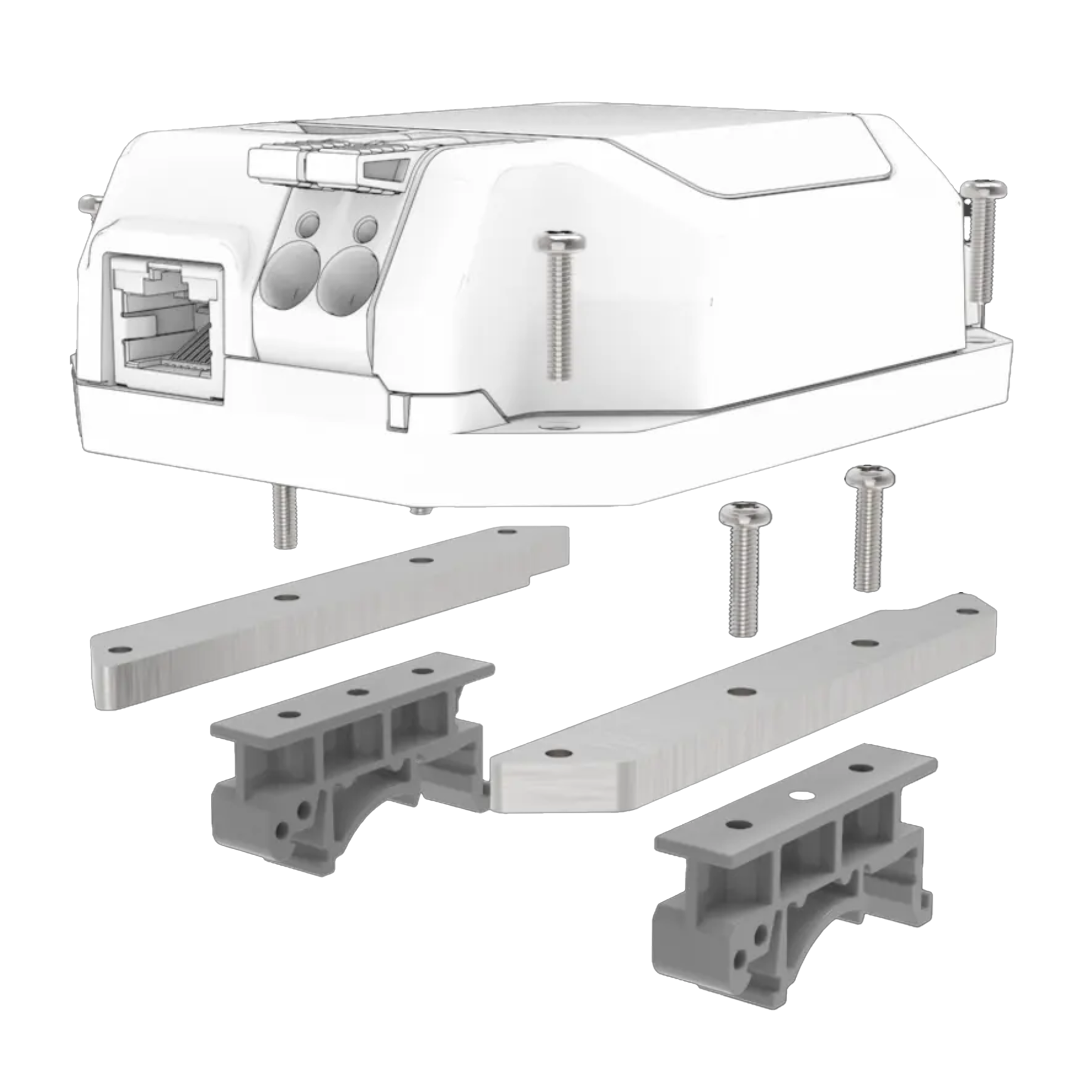 Advatek PixLite Mk3 Din-Rail Kit - R2/R4/E4/E16 — Moss LED